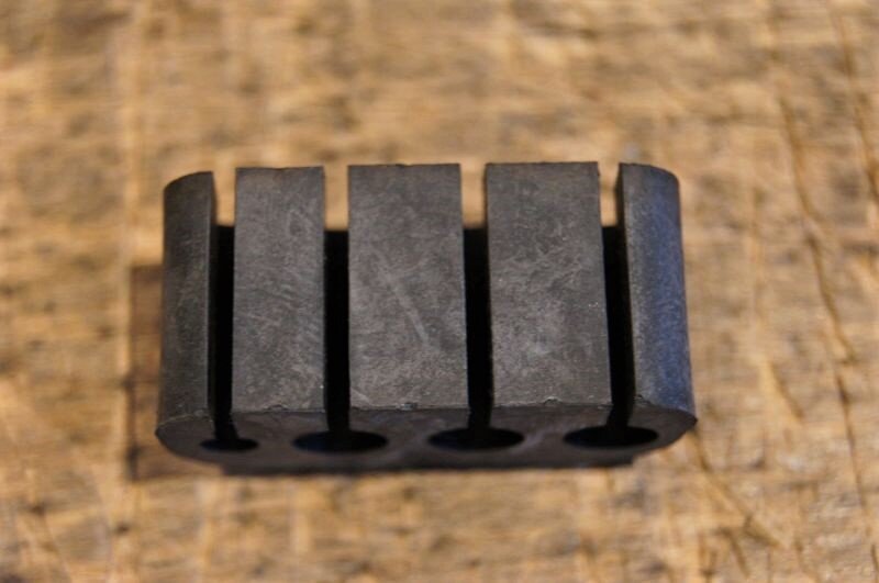 rubber inlay, 4 way ( 8/8/8/5mm )