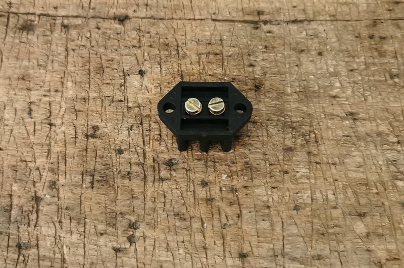 2-pole wire connecting block, 38,08